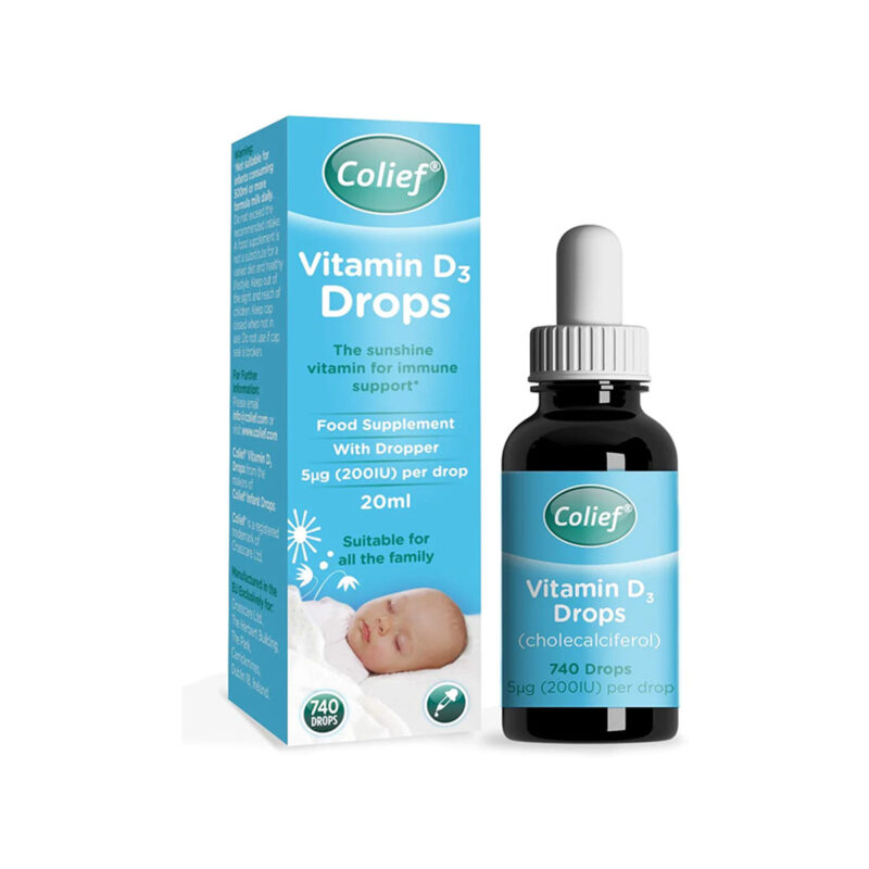 COLIEF VITAMIND D3 DROPS *20ML - FARMATECH
